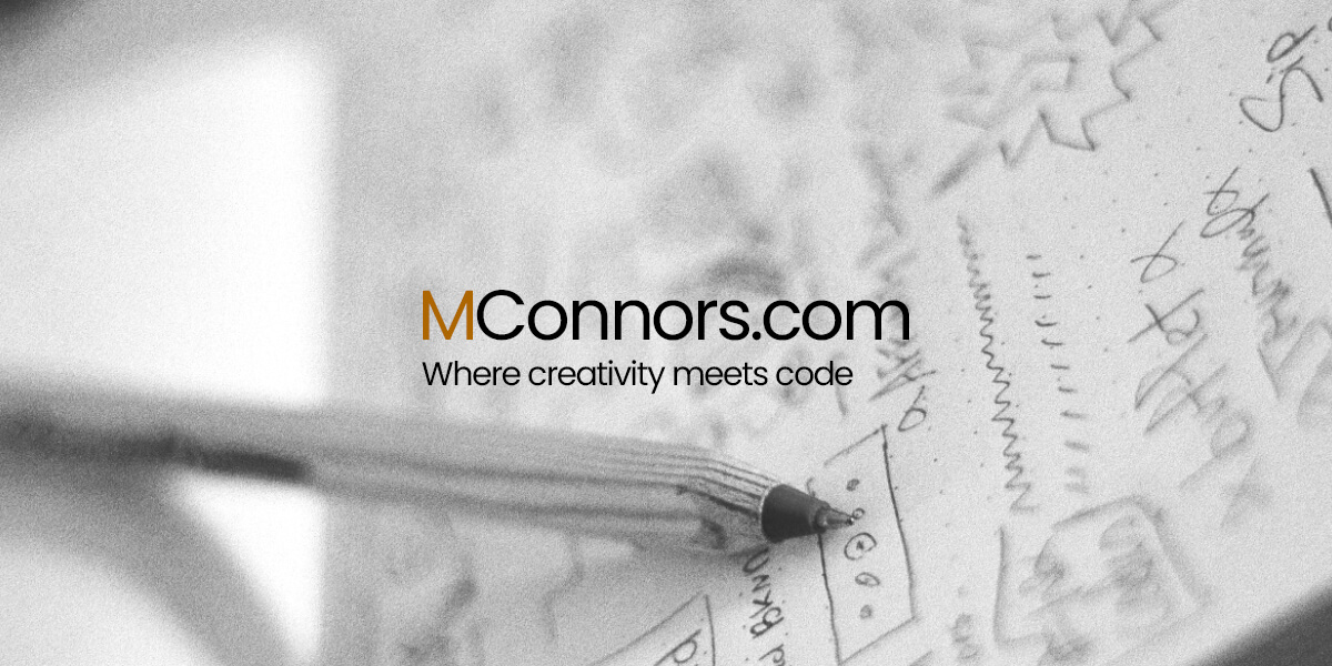 MConnors.com Where creativity meets code